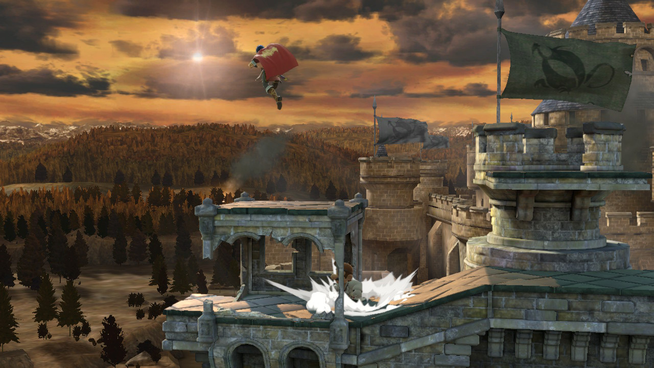 Castle Siege (Sunset) Mod for Super Smash Bros. Ultimate | SSBU Mods