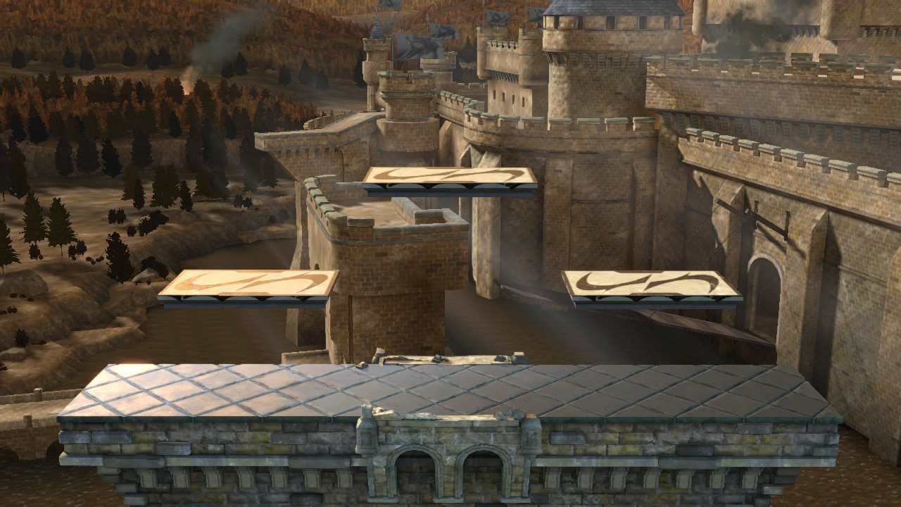 Castle Siege (Sunset) Mod for Super Smash Bros. Ultimate | SSBU Mods