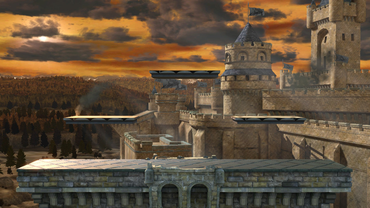 Castle Siege (Sunset) Mod for Super Smash Bros. Ultimate | SSBU Mods
