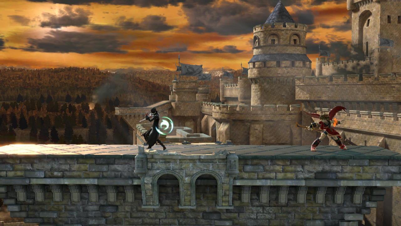 Castle Siege (Sunset) Mod for Super Smash Bros. Ultimate | SSBU Mods