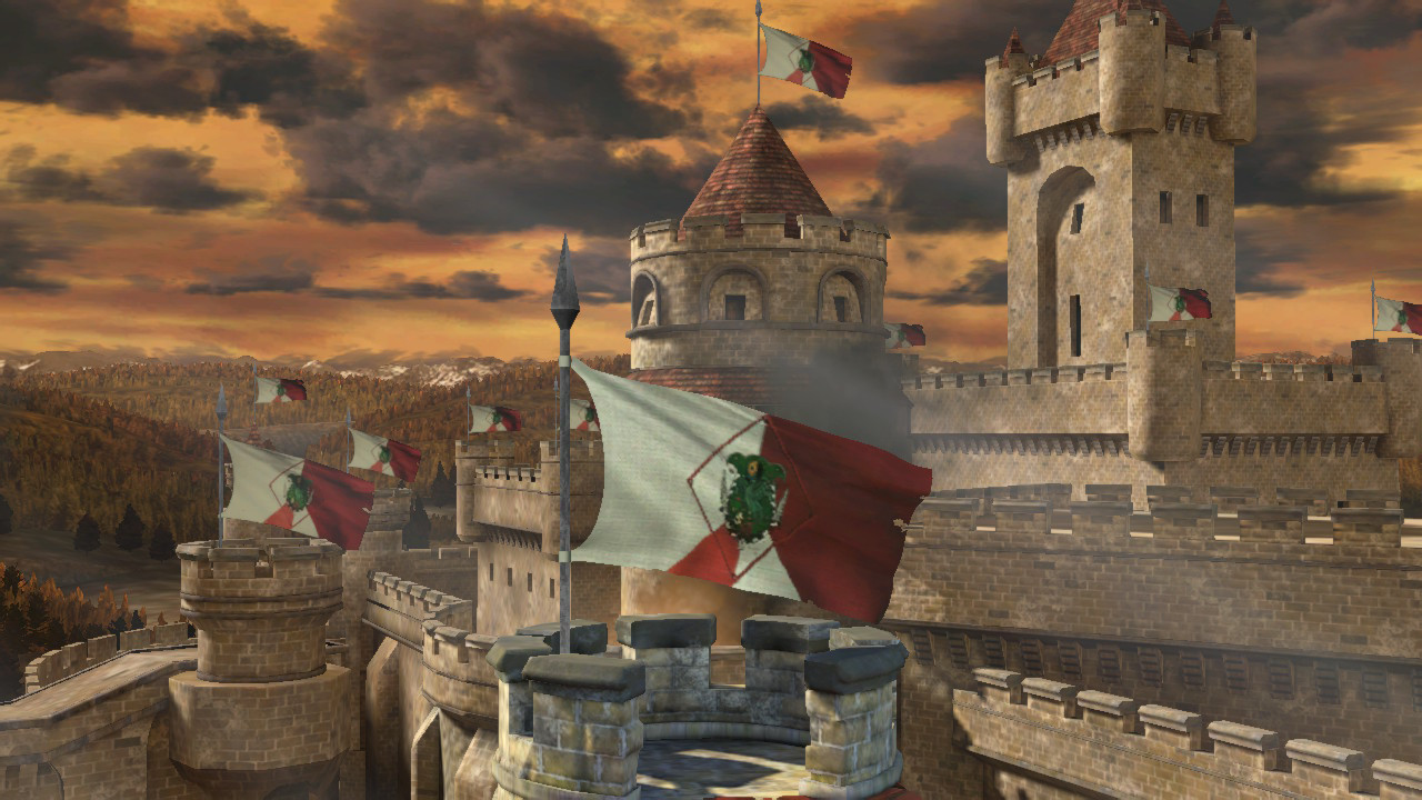 Castle Siege Macedon (Sunset) Mod for Super Smash Bros. Ultimate | SSBU ...