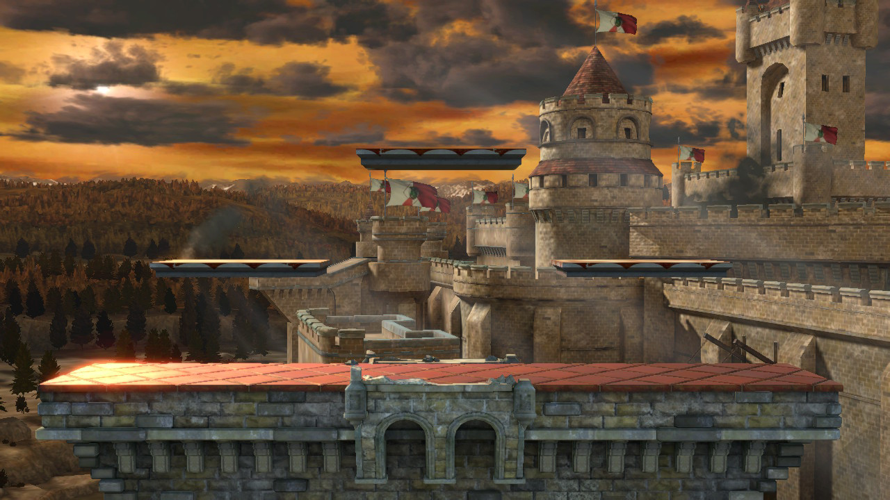 Castle Siege Macedon (Sunset) Mod for Super Smash Bros. Ultimate | SSBU ...