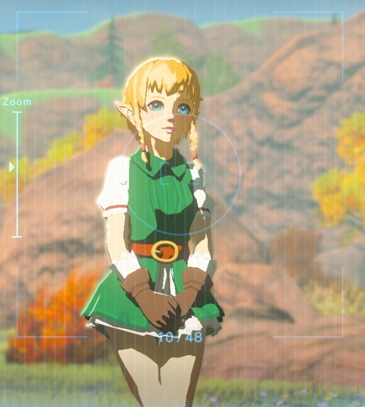 Linkle girly walk & poses - Ver.3 Mod for The Legend of Zelda: Breath ...