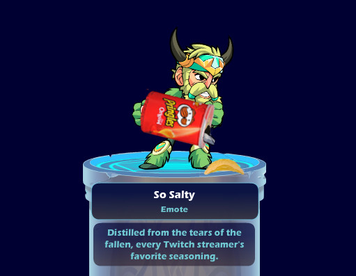 Pringles Salt Taunt [Brawlhalla] [Mods]