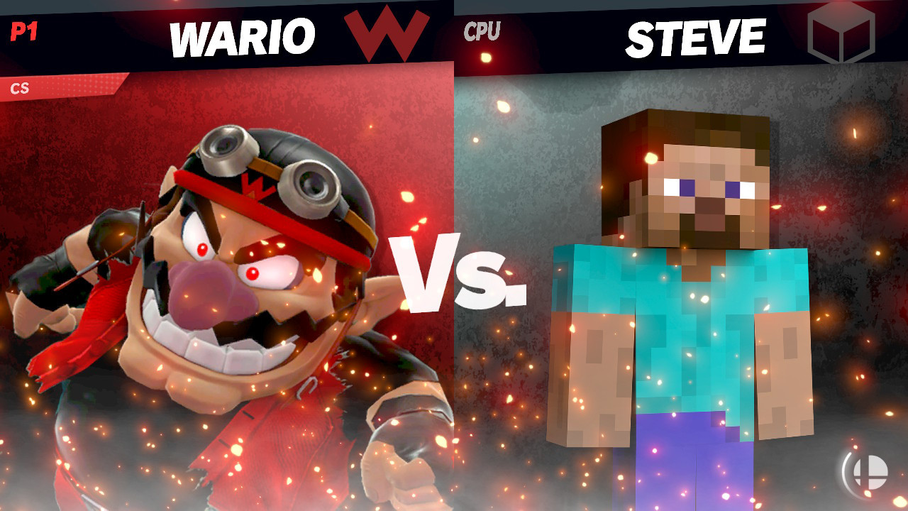 Black and Red Wario Mod for Super Smash Bros. Ultimate | SSBU Mods