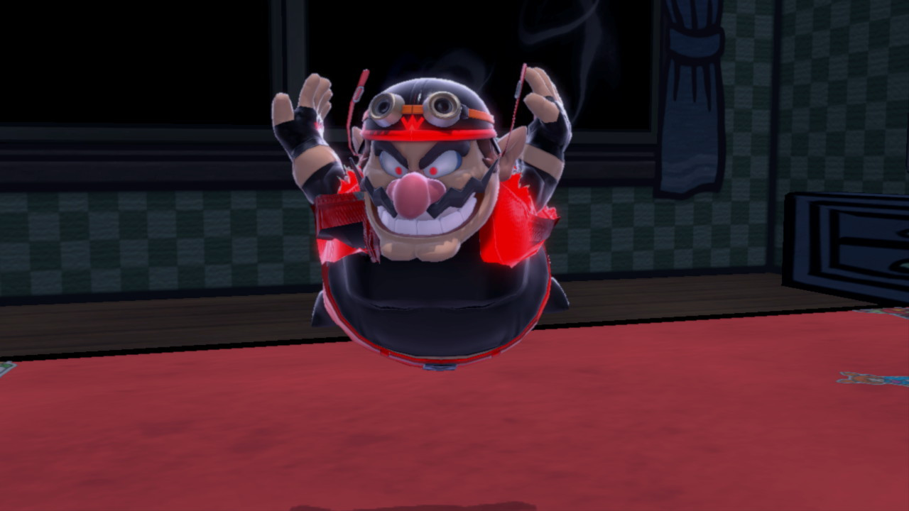 Black and Red Wario Mod for Super Smash Bros. Ultimate | SSBU Mods