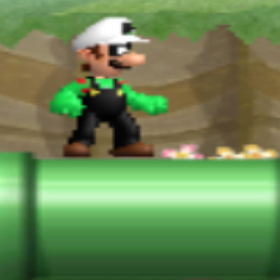 MrL (wrong Green) Mod for New Super Mario Bros. Wii | NSMBW Mods