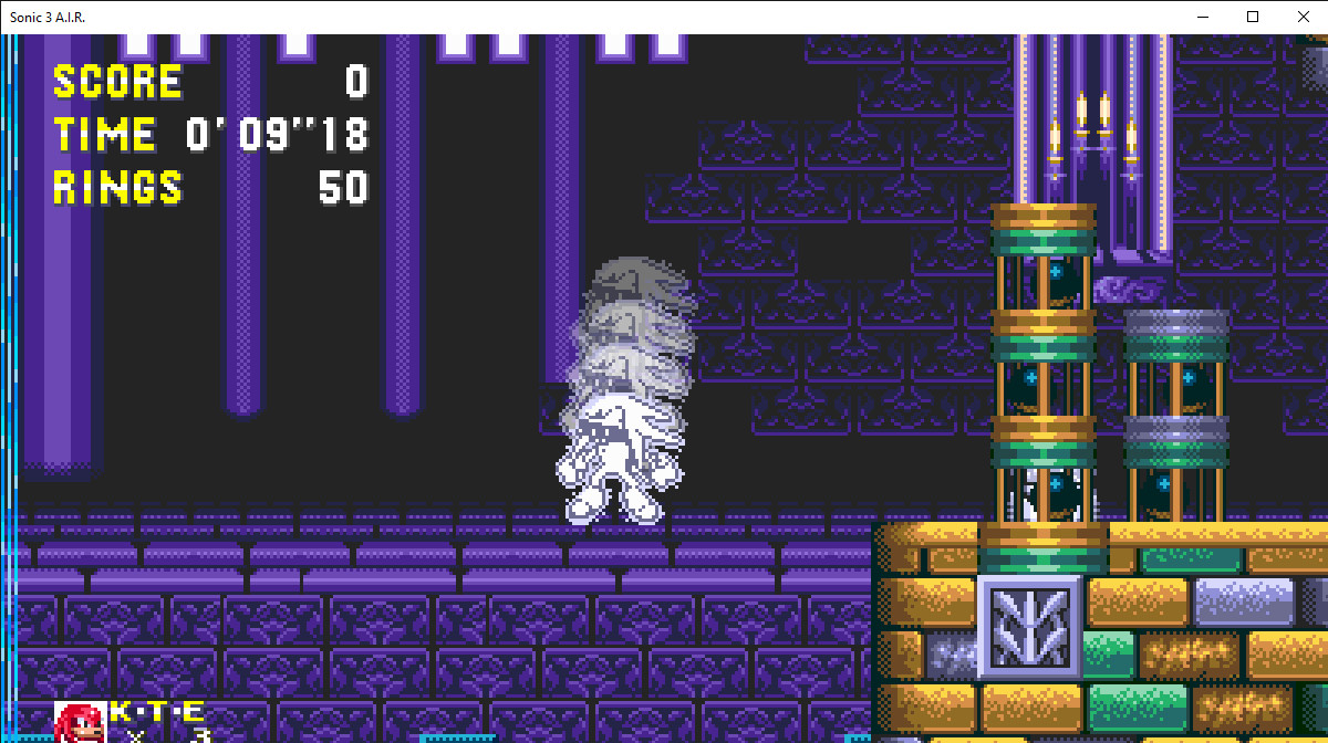 Mod.Gen Project Team: Classic knuckles Mod for Sonic 3 A.I.R. | S3AIR Mods