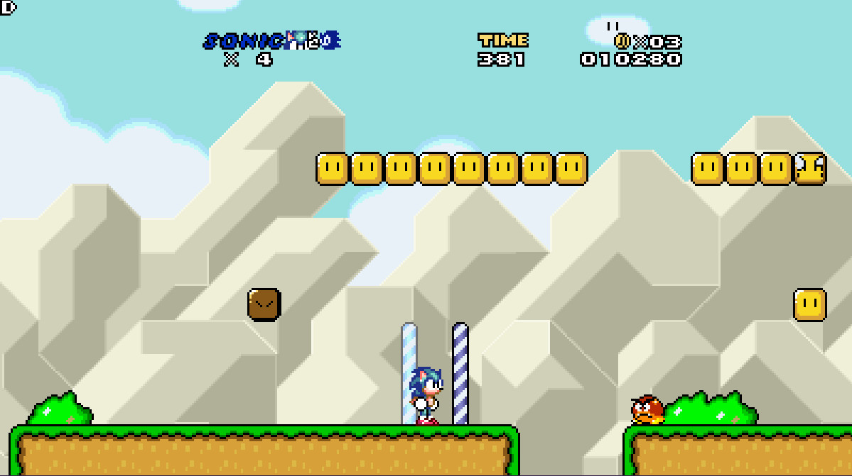 Project Mario & Sonic World Sonic Mod for Boll Deluxe | BDX Mods