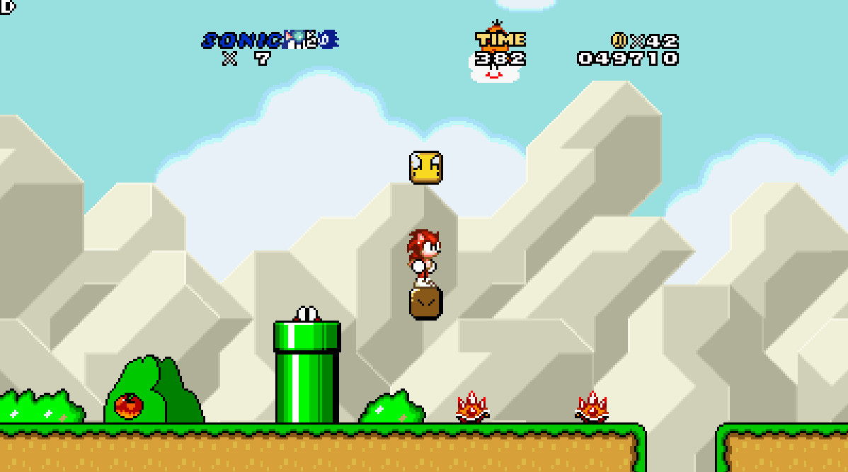 Project Mario & Sonic World Sonic Mod for Boll Deluxe | BDX Mods