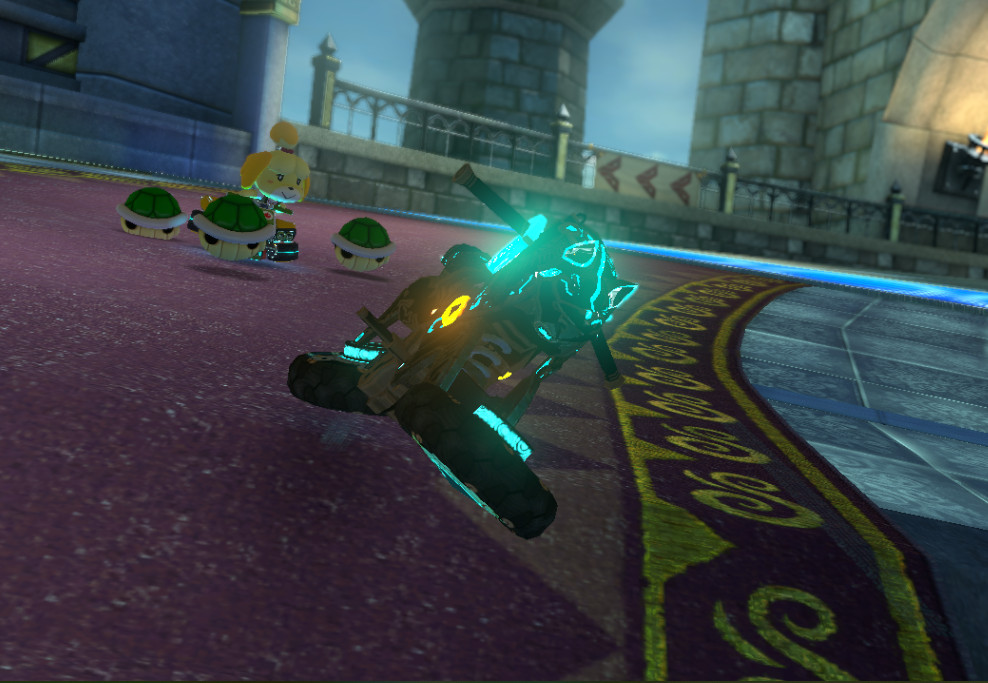 Legendary Master-Cycle (code: WOLF) [Mario Kart 8] [Mods]