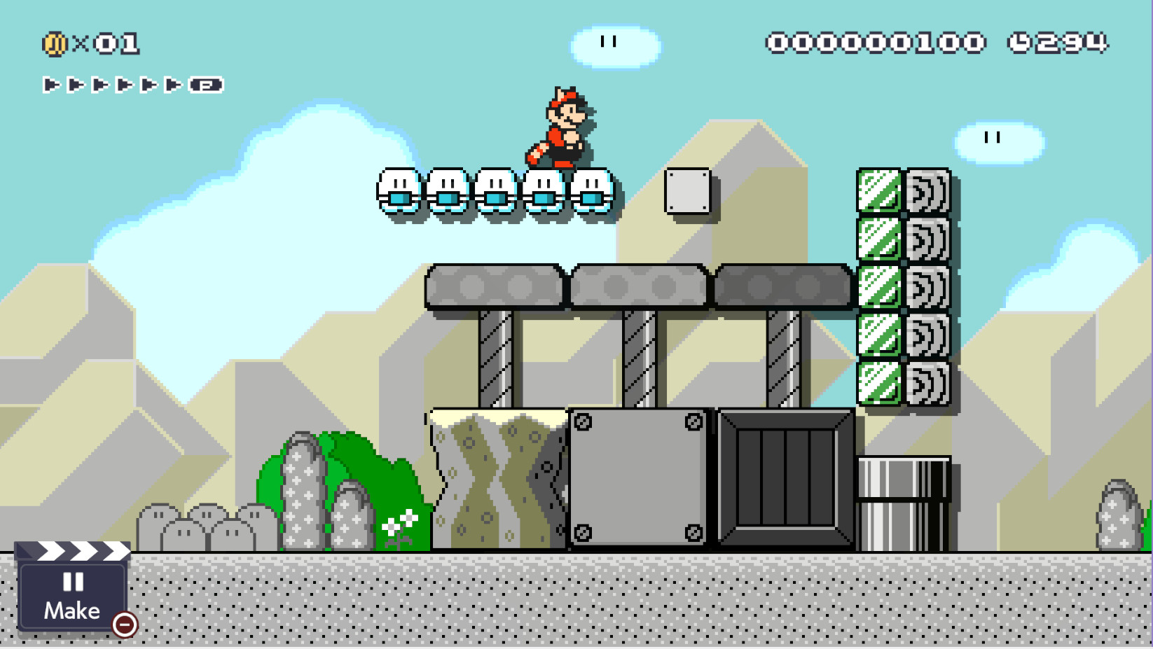 Mountain theme for Super Mario Maker 2 [Super Mario Maker 2] [Mods]