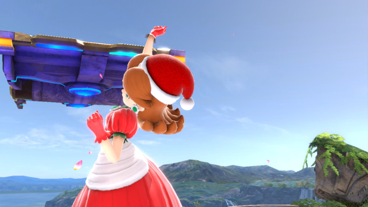 Santa Daisy Mod for Super Smash Bros. Ultimate | SSBU Mods