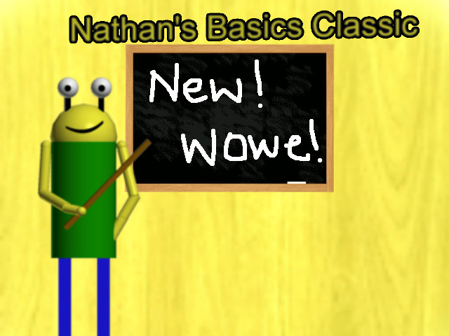 Nathan's Basics Classic Mod for Baldi's Basics | Baldi Mods