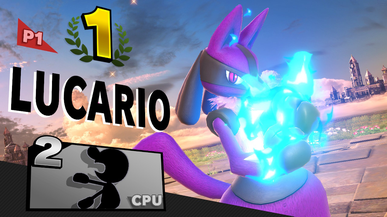 Purple Lucario Mod for Super Smash Bros. Ultimate | SSBU Mods