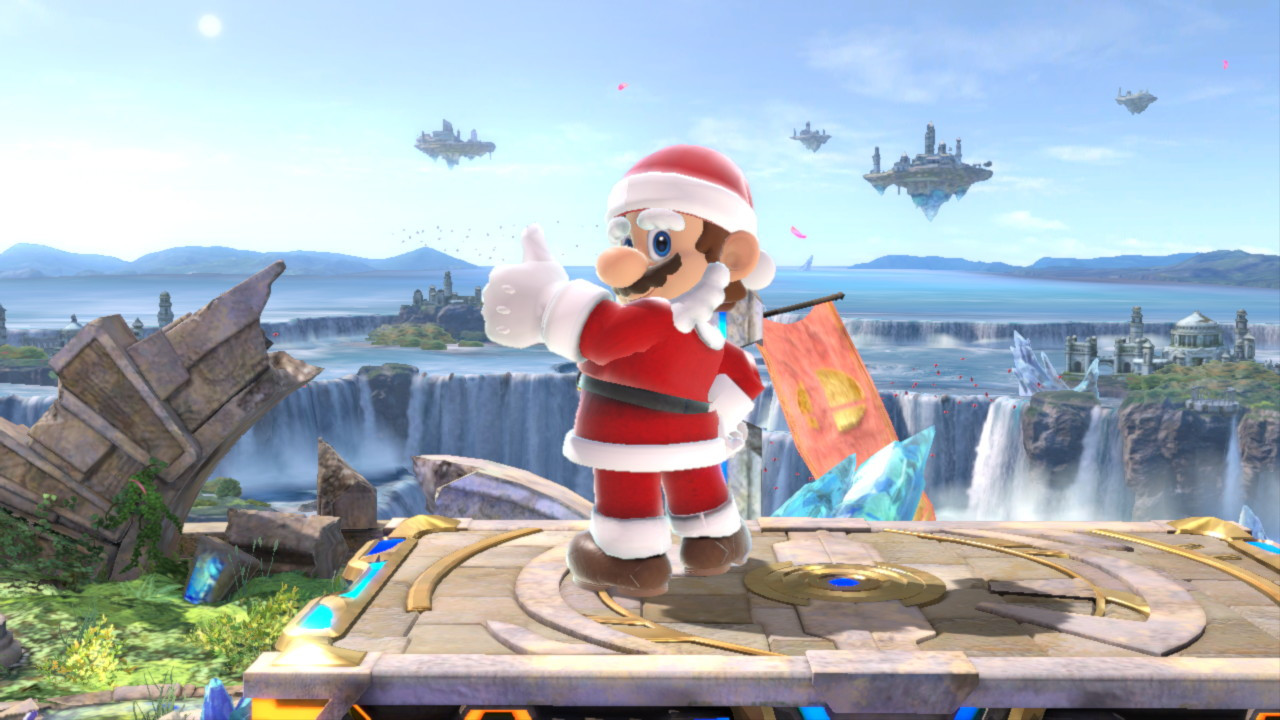Santa Mario Mod for Super Smash Bros. Ultimate | SSBU Mods