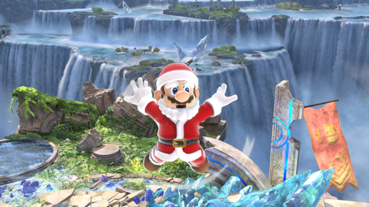 Santa Mario Mod for Super Smash Bros. Ultimate | SSBU Mods
