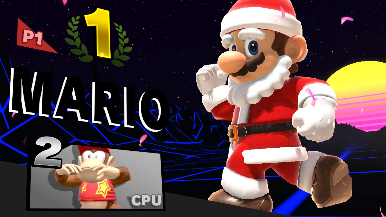 Santa Mario Mod for Super Smash Bros. Ultimate | SSBU Mods