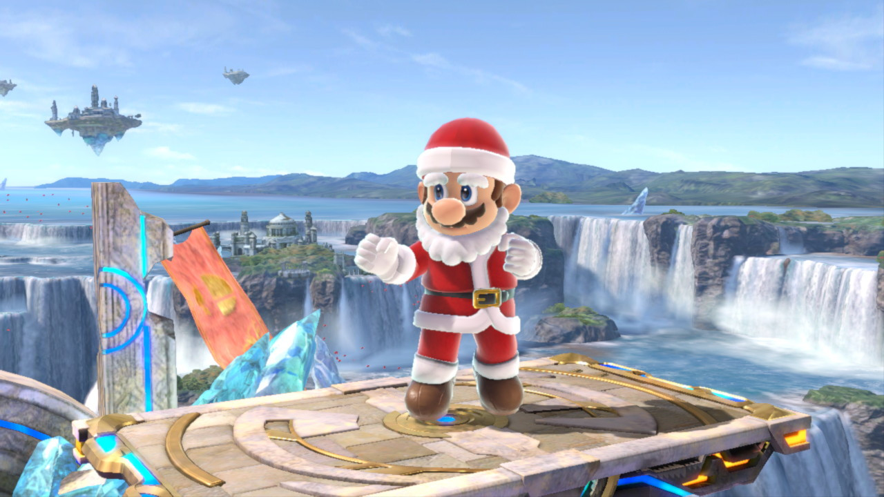 Santa Mario Mod for Super Smash Bros. Ultimate | SSBU Mods