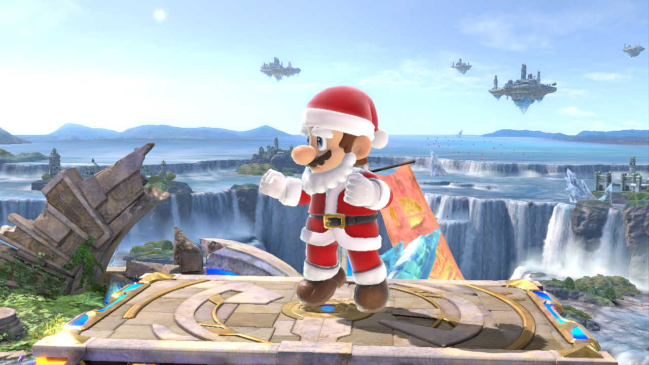 Santa Mario Mod for Super Smash Bros. Ultimate | SSBU Mods