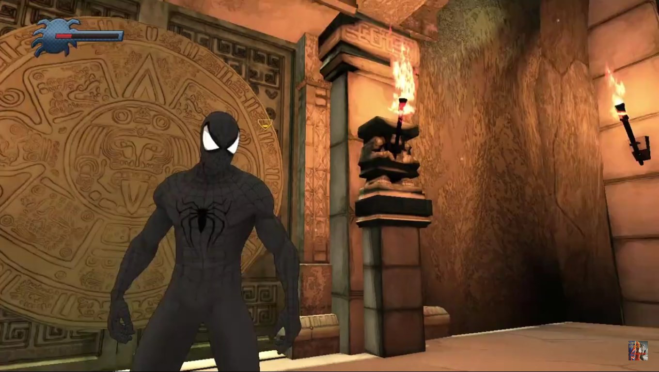 SM3 black suit- [Spider-Man: Shattered Dimensions] [Mods]