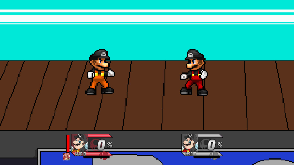 Pack black colors Mario Skins [Super Smash Bros. Crusade] [Mods]