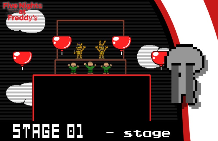 FNAF - Stage 01 (9.3/CMC+) Mod for Super Smash Bros. Crusade | SSBC Mods