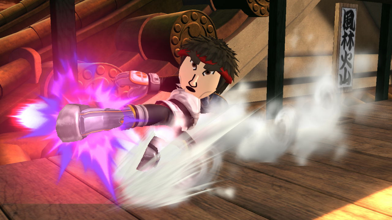 mii-B DLC-hat : Ryu [Super Smash Bros. (Wii U)] [Mods]