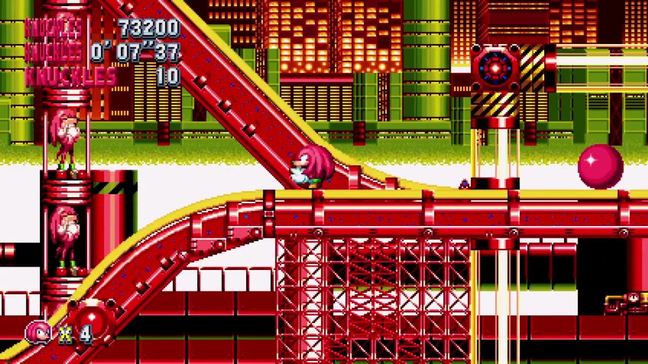 Knuckles Mania & Knuckles Plus Knuckles Mod for Sonic Mania | SM Mods