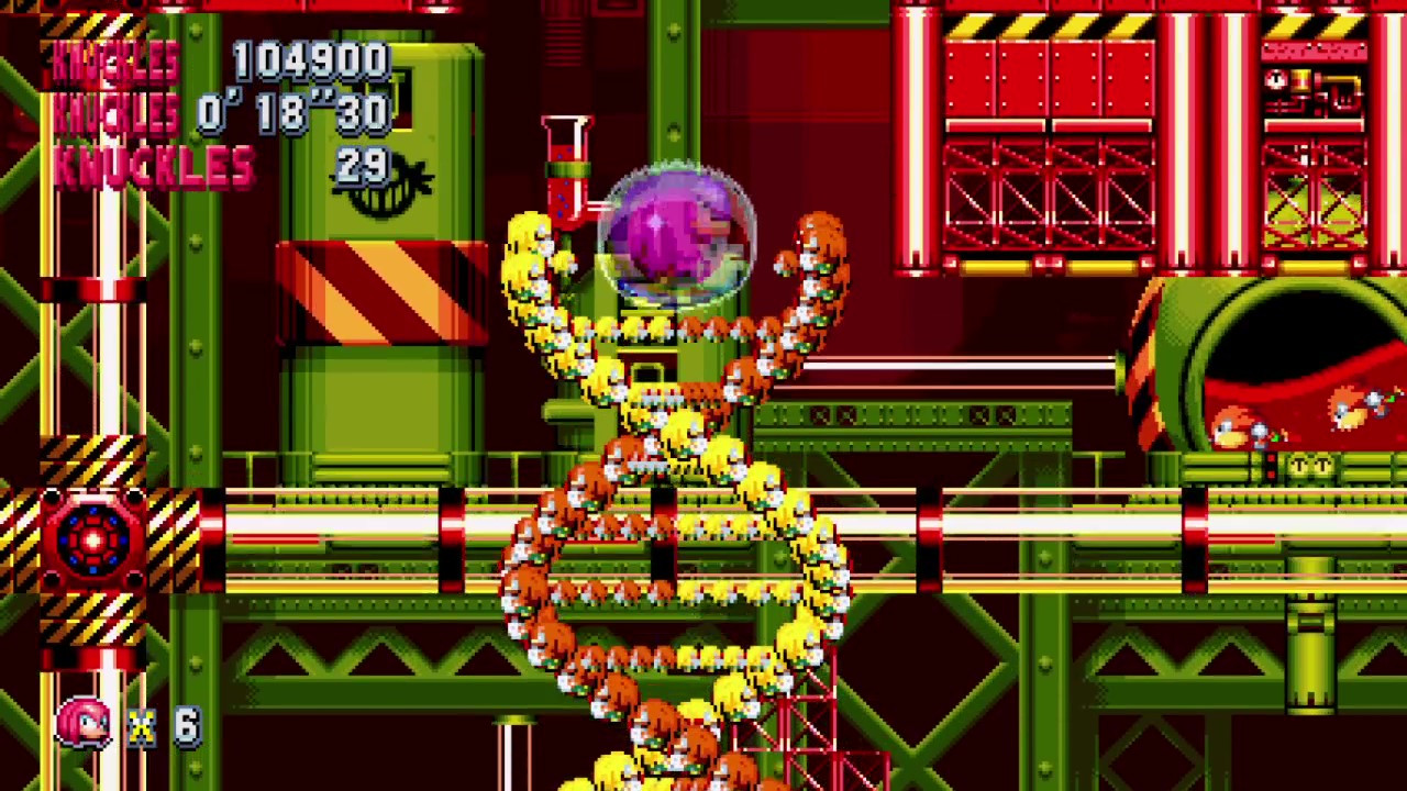 Knuckles Mania & Knuckles Plus Knuckles Mod for Sonic Mania | SM Mods