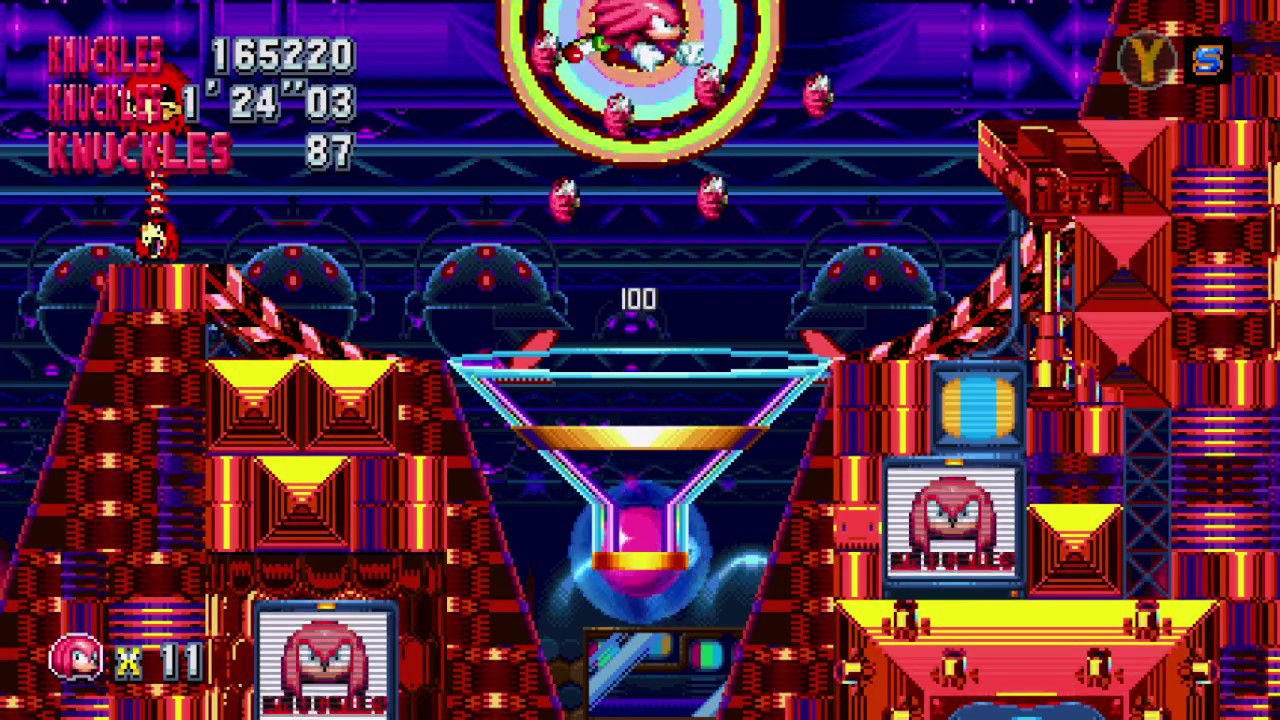 Knuckles Mania & Knuckles Plus Knuckles Mod for Sonic Mania | SM Mods