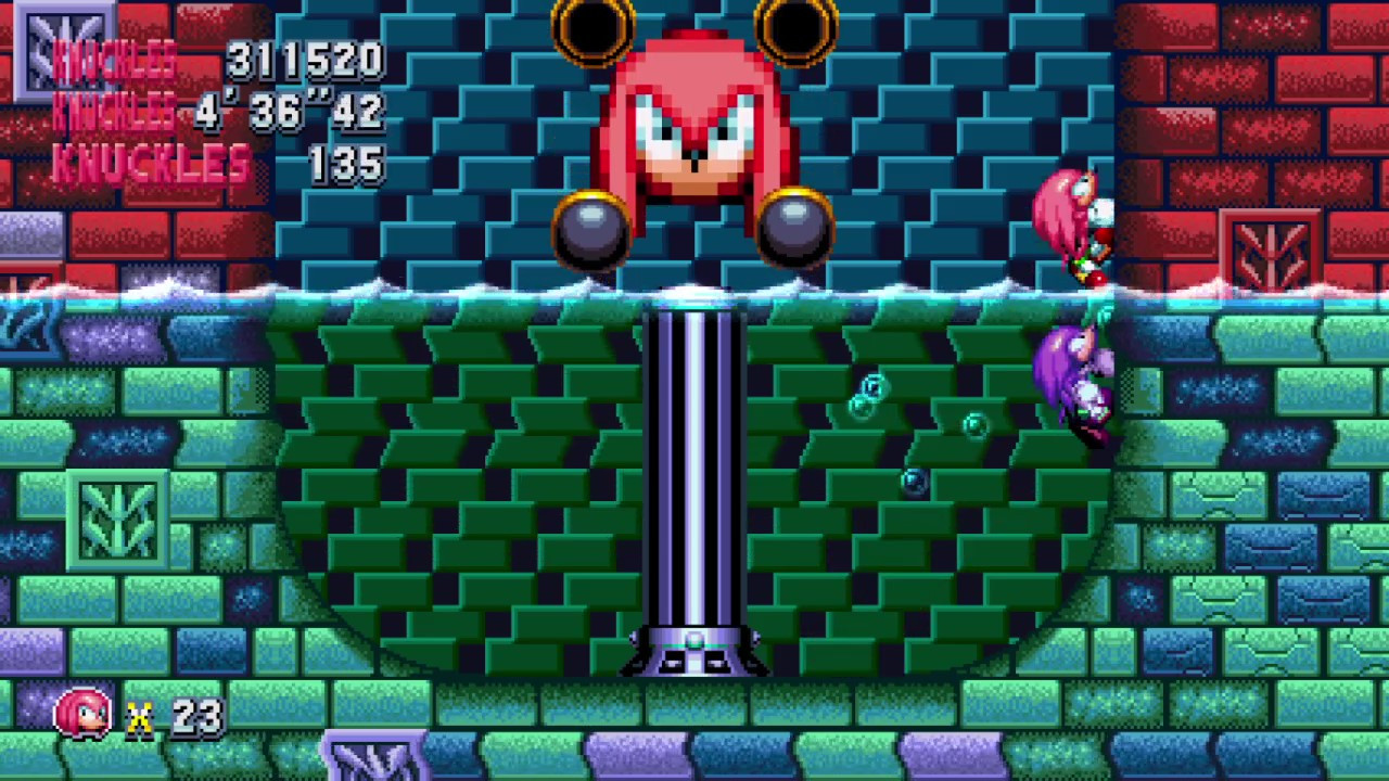 Knuckles Mania & Knuckles Plus Knuckles Mod for Sonic Mania | SM Mods