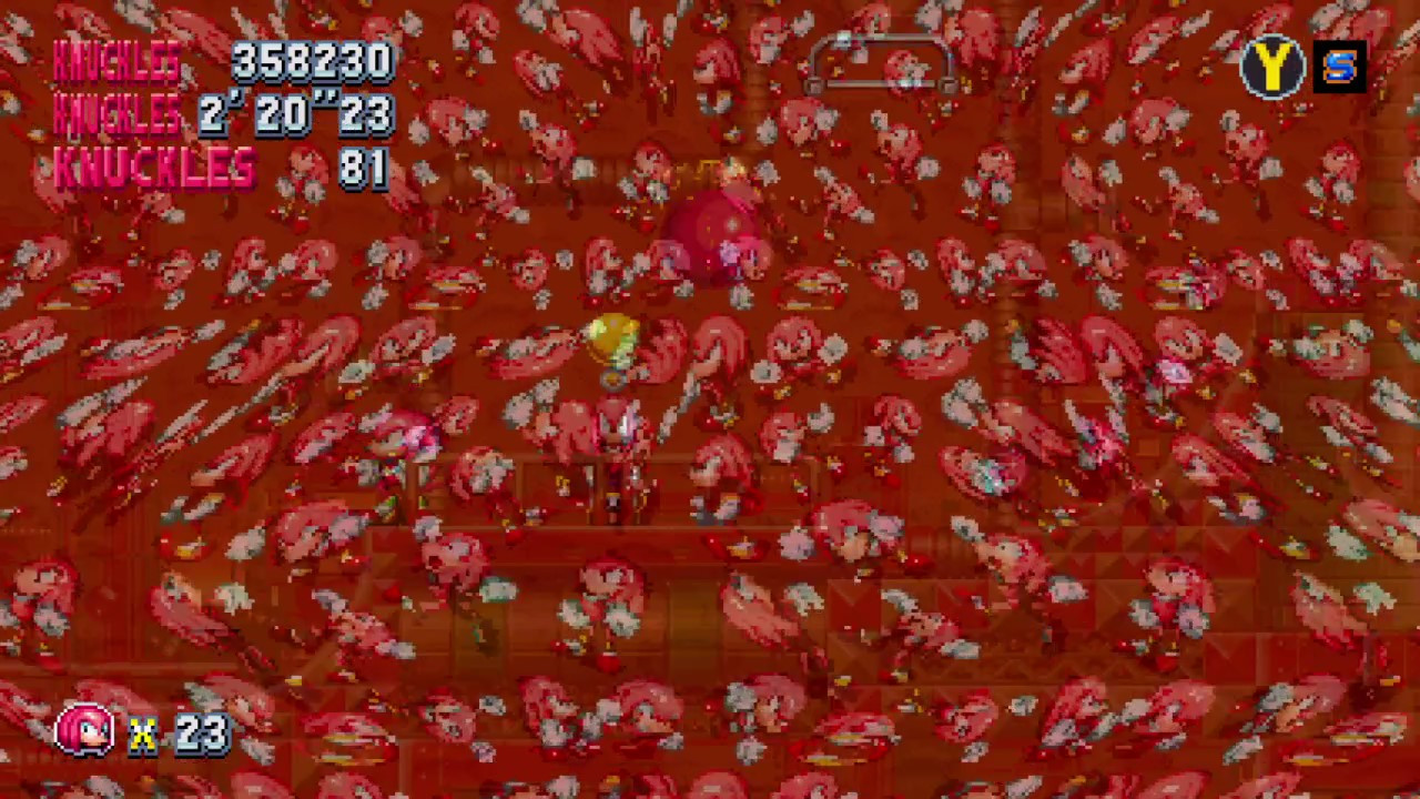 Knuckles Mania & Knuckles Plus Knuckles Mod for Sonic Mania | SM Mods