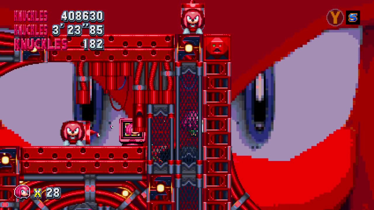 Knuckles Mania & Knuckles Plus Knuckles Mod for Sonic Mania | SM Mods