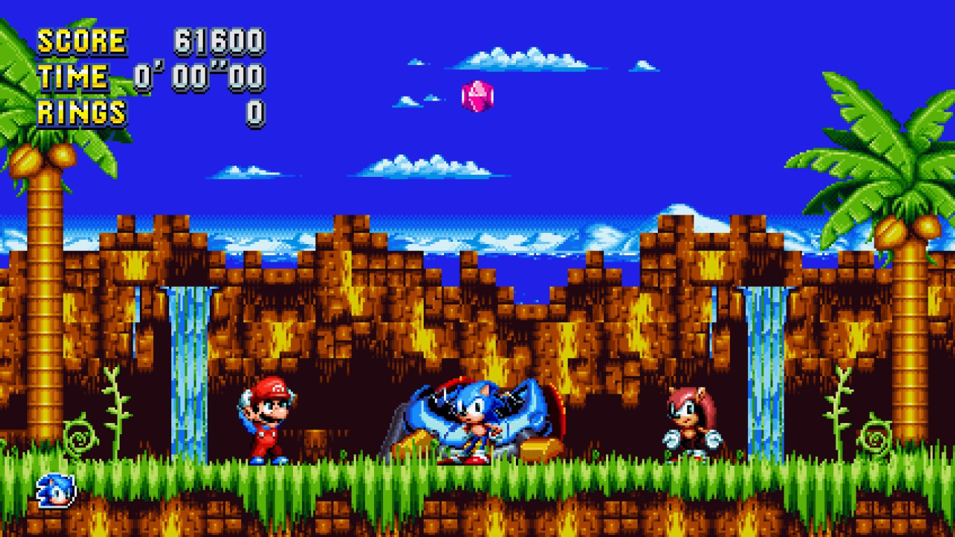 Cape Mario in Sonic Mania Plus Mod for Sonic Mania | SM Mods