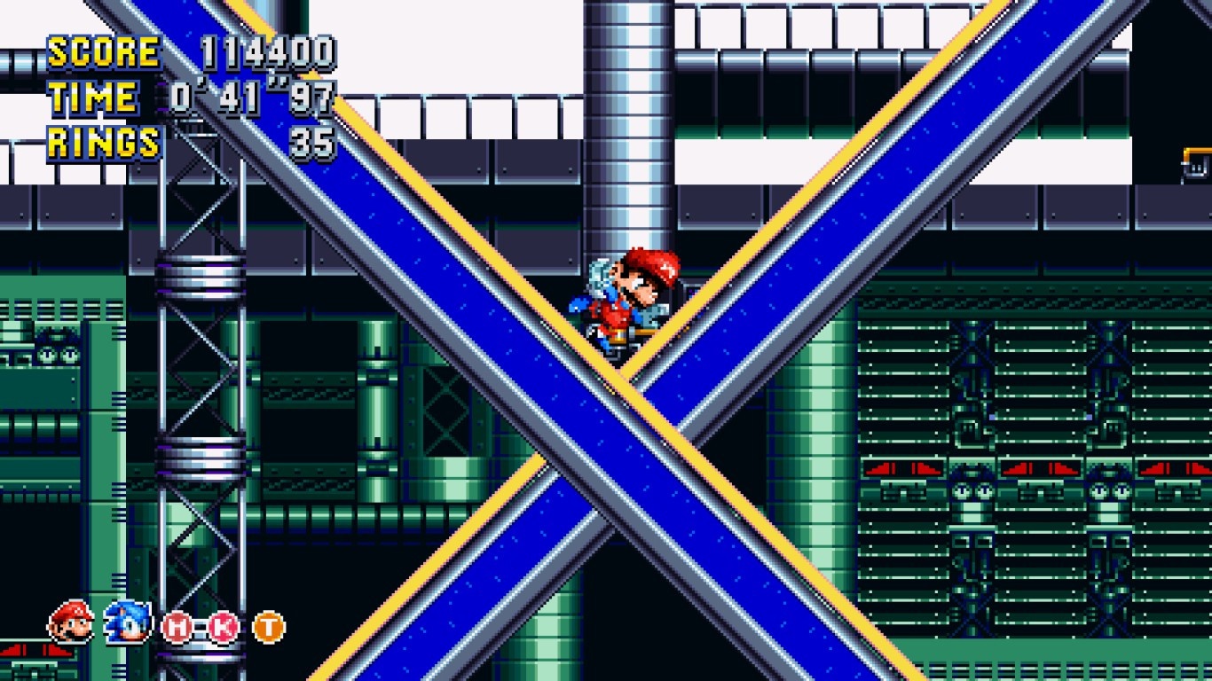 Cape Mario in Sonic Mania Plus Mod for Sonic Mania | SM Mods