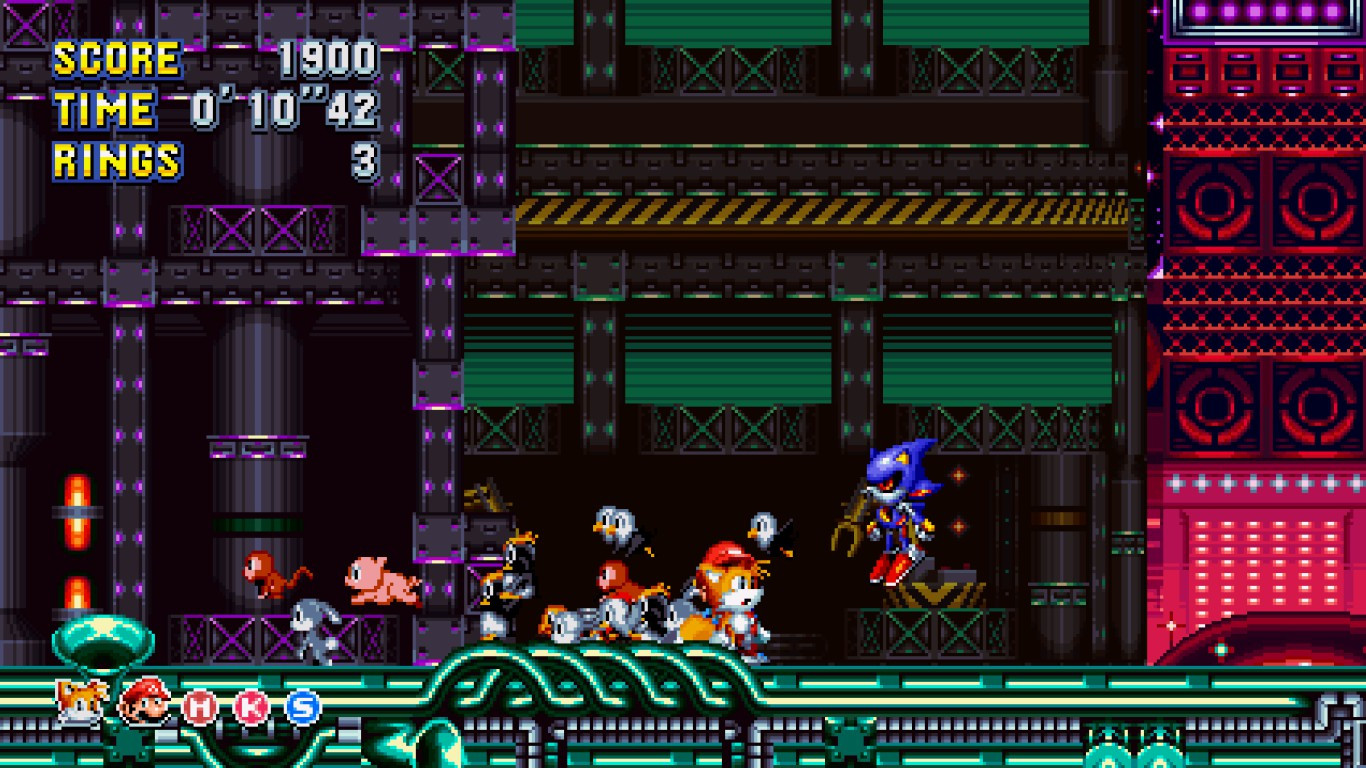 Cape Mario in Sonic Mania Plus Mod for Sonic Mania | SM Mods