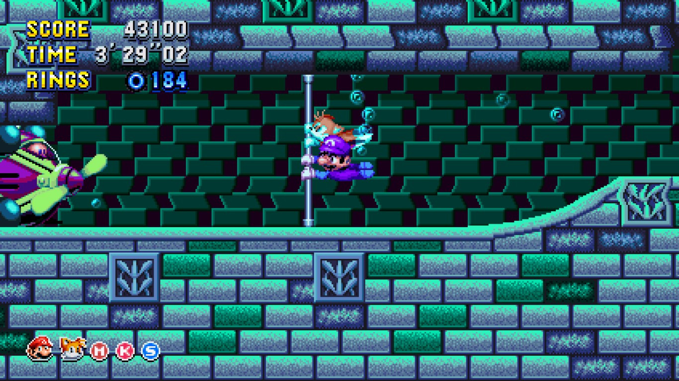 Cape Mario in Sonic Mania Plus Mod for Sonic Mania | SM Mods