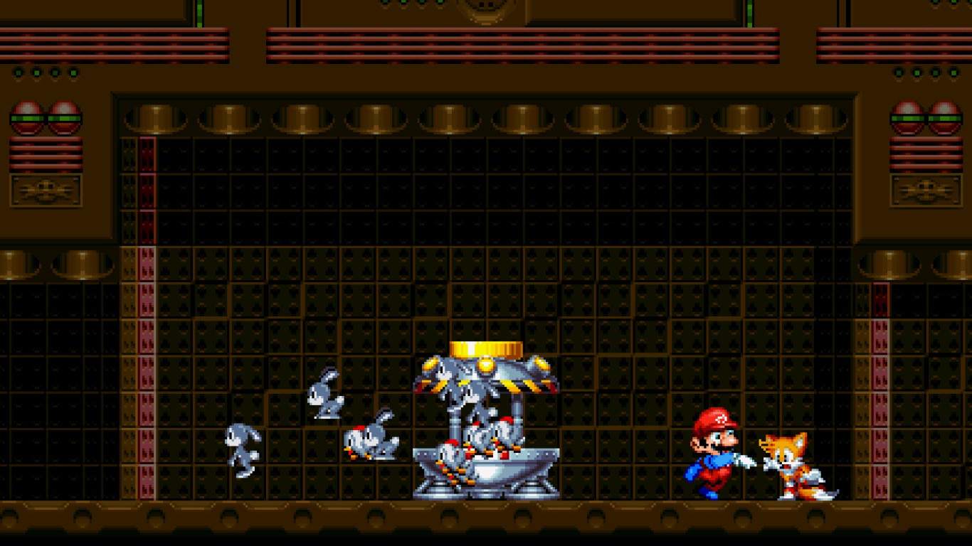 Cape Mario in Sonic Mania Plus Mod for Sonic Mania | SM Mods