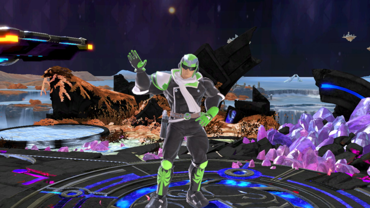 Panda Falcon Mod for Super Smash Bros. Ultimate | SSBU Mods