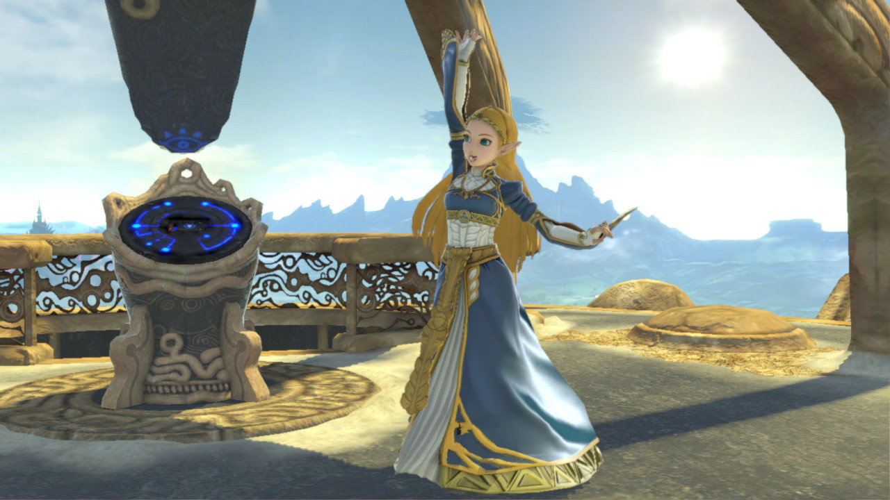 Breath of the Wild Princess Zelda Mod for Super Smash Bros. Ultimate ...