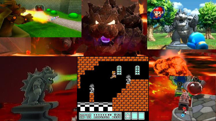Bowser statue Mod for Super Smash Bros. (Wii U) | SSB4U Mods