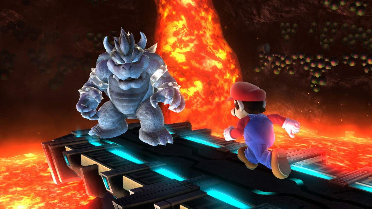 Bowser statue Mod for Super Smash Bros. (Wii U) | SSB4U Mods