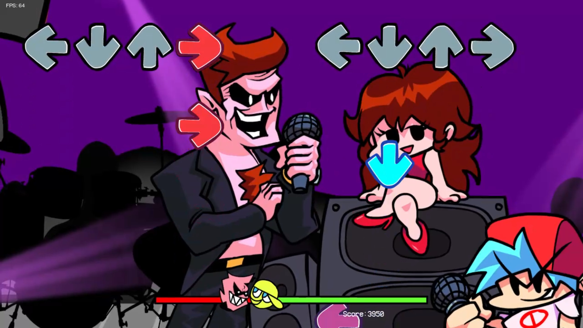 Rockstar Dad over Daddy Dearest Mod for Friday Night Funkin' | FNF Mods