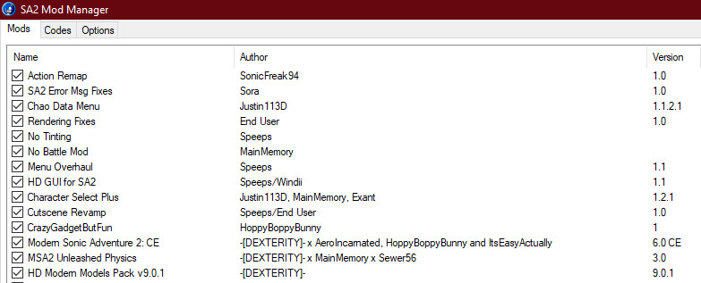 HD Modern Models (MSA2 ADDON) Mod for Sonic Adventure 2 | SA2 Mods