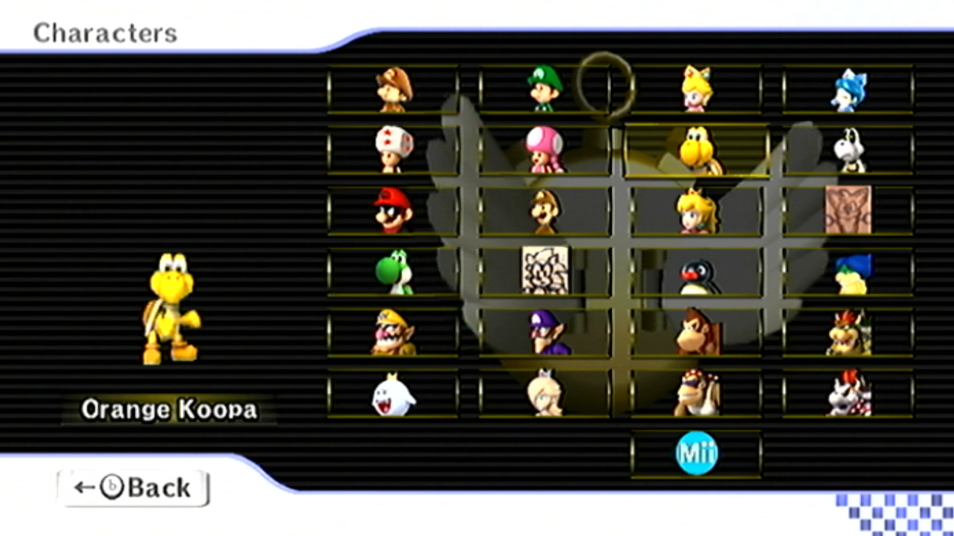 Orange Koopa [Mario Kart Wii] [Mods]