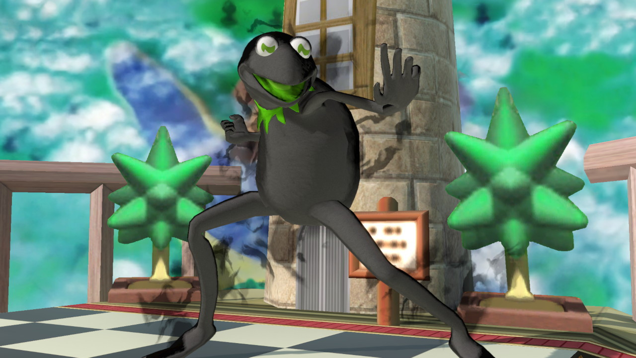 Team DanTum Kermit Mod for Super Smash Bros. Ultimate | SSBU Mods