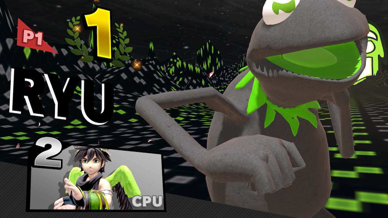 Team DanTum Kermit Mod for Super Smash Bros. Ultimate | SSBU Mods