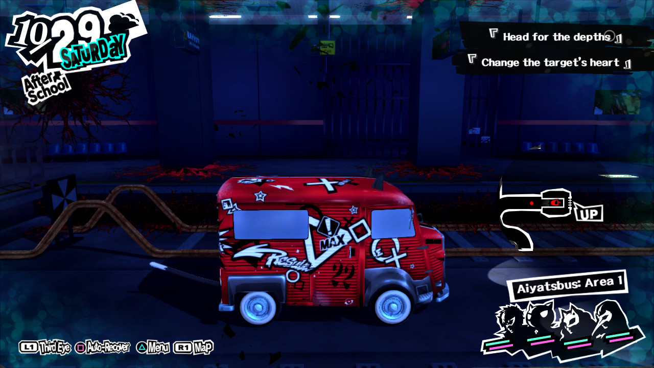 Persona 5 Royal Red Morgana Bus Backport Mod for Persona 5 | P5 Mods