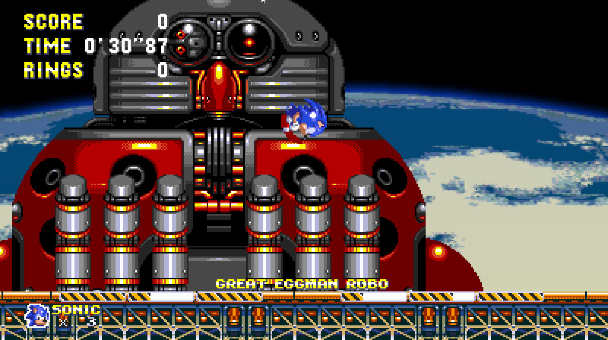 Bossbar HUD Mod for Sonic 3 A.I.R. | S3AIR Mods